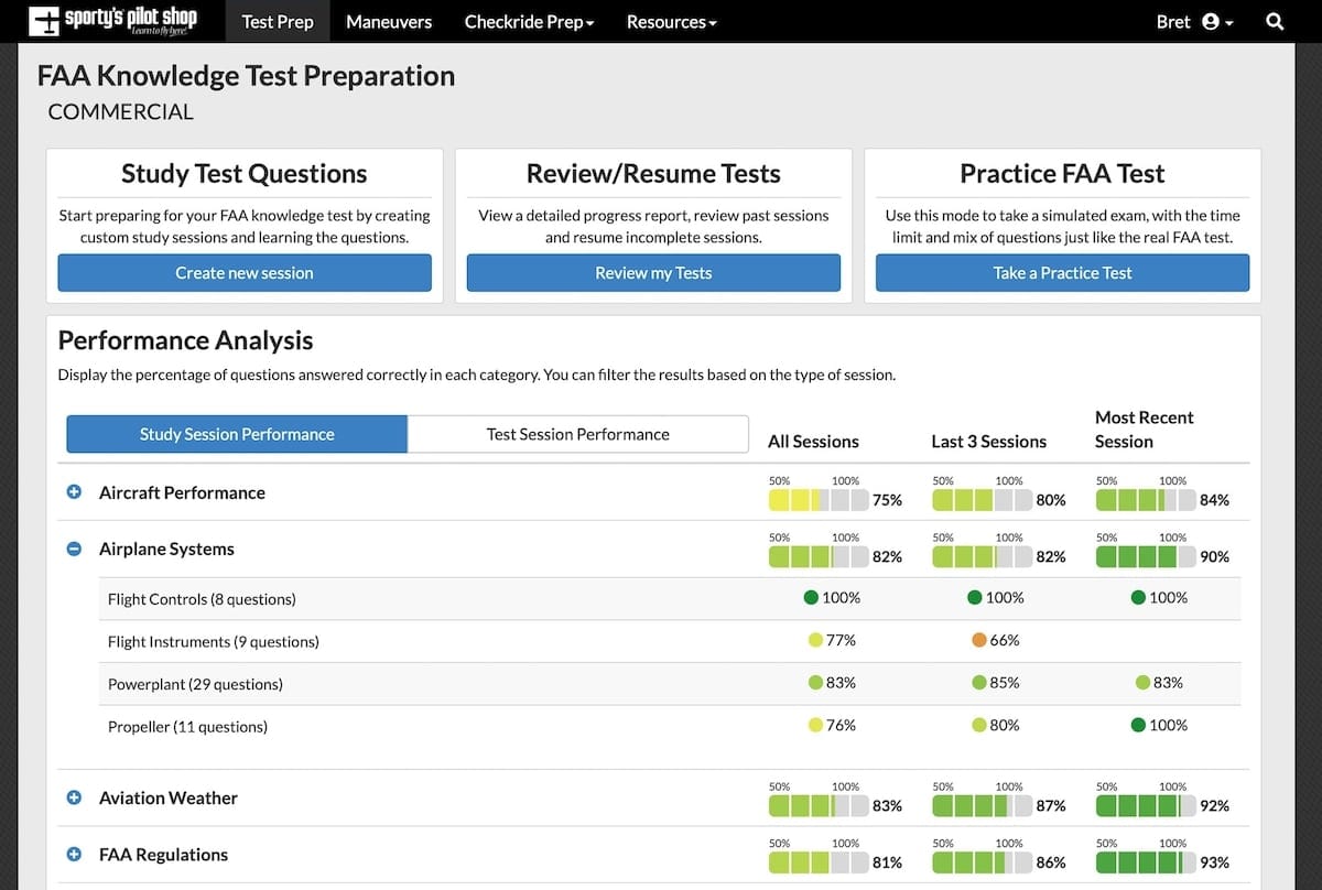 Sporty’s introduces Commercial Pilot Test Prep Course — General ...