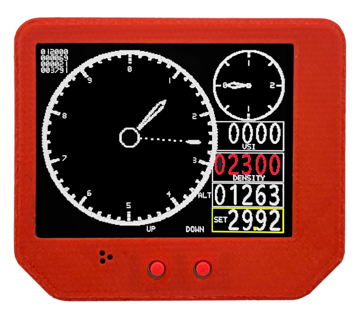 Density altitude calculation added to portable altimeter — General ...